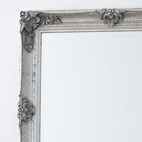 Decorative Silver Full Length Mirror - Primrose & Plum