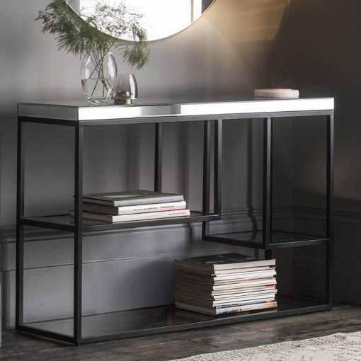 Gold Octagonal Metal Wall Mirror - Primrose & Plum